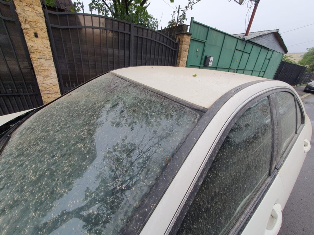 Praf saharian în Ploieşti. Şoferii și-au găsit mașinile acoperite de un ...