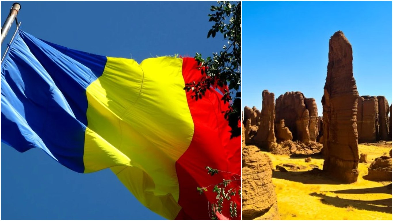 Țara bogată în aur care are același steag ca al României. Drapelul ...