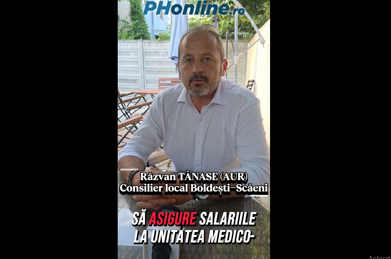 Răzvan Tănase (AUR), consilier local Boldești: AUR și PSD au votat ...