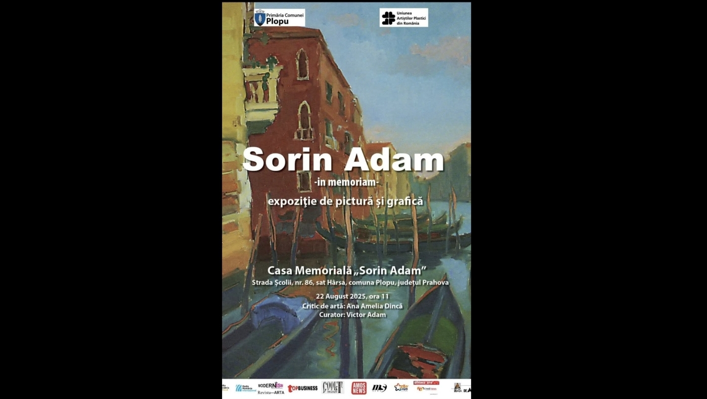 Expozitie de grafica si pictura "In Memoriam - Sorin Adam", la Plopu ...