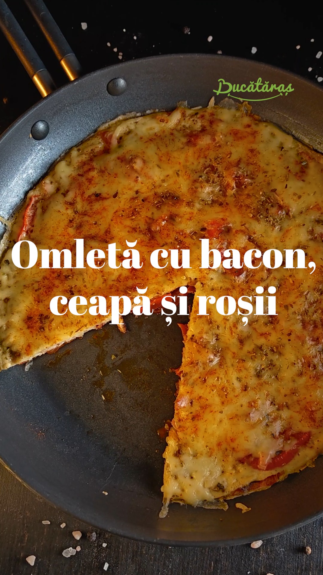 Omletă cu ceapă și bacon - Rețeta savuroasă și rapidă - PHonline.ro